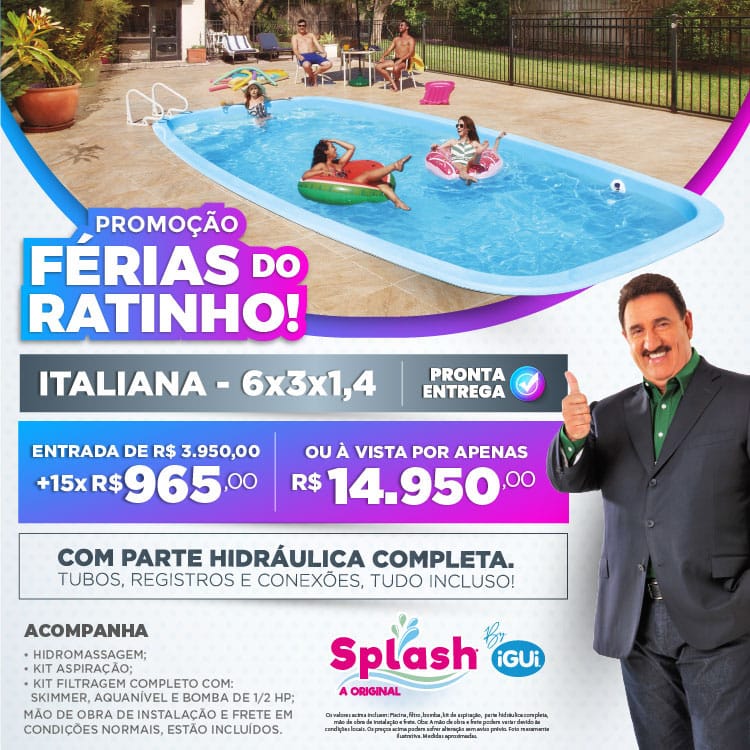 Splash Avenida Brasil - Splash Rio de Janeiro