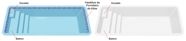 Piscina Splash Tradicional - Splash Piscinas Andradina